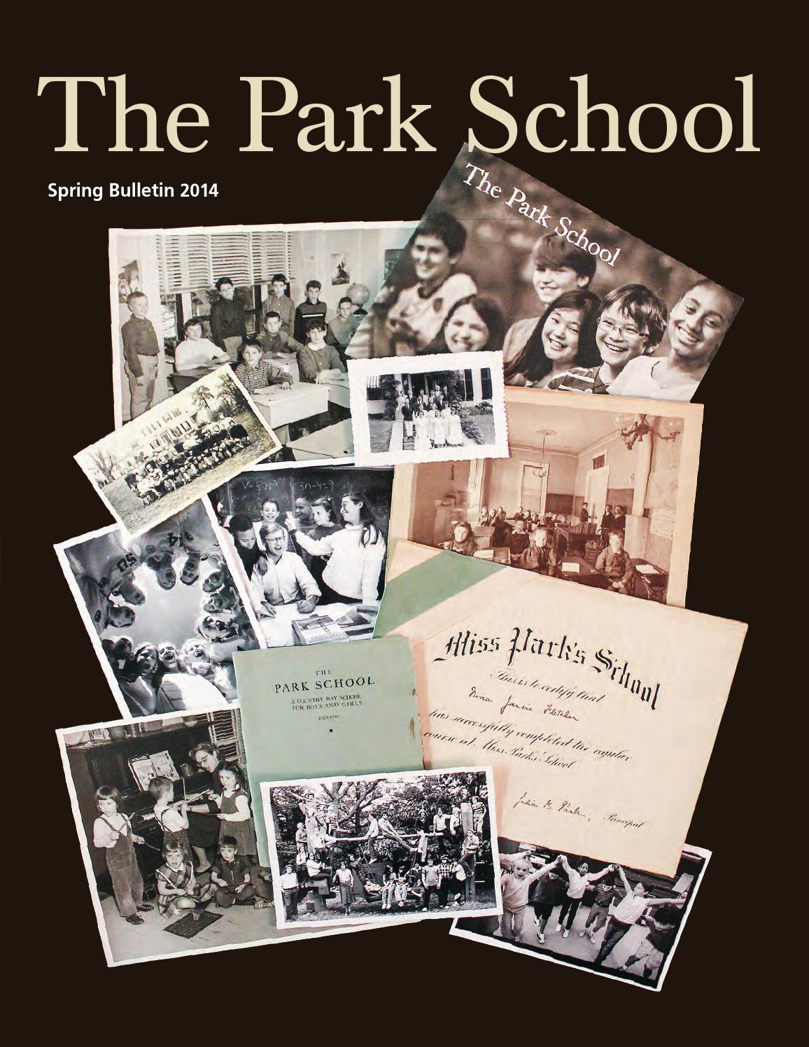 Park bulletin spring 2014 sm by The Park School - Issuu