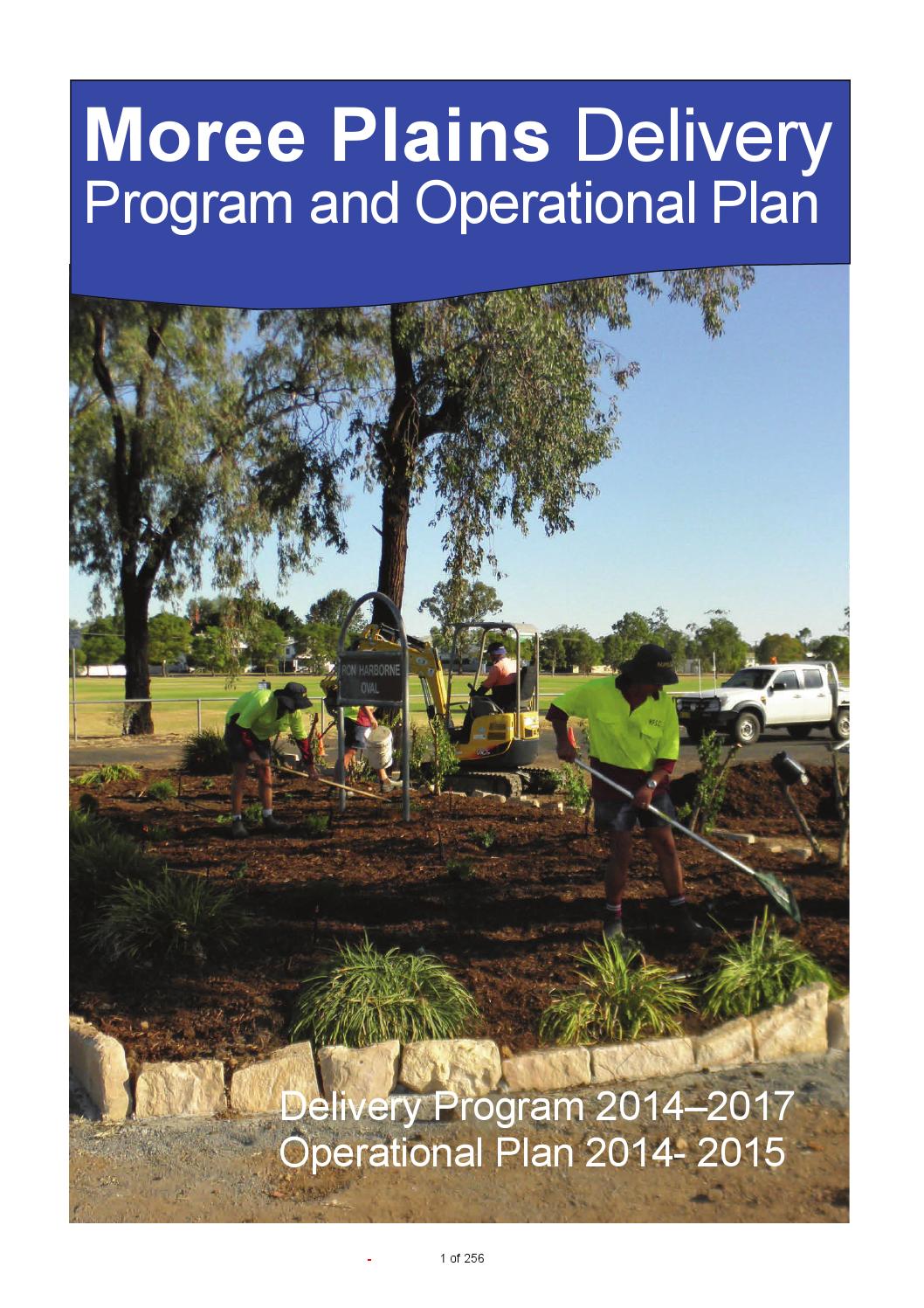 Moree Plains Delivery Program and Operational Plan by Moree Plains ...