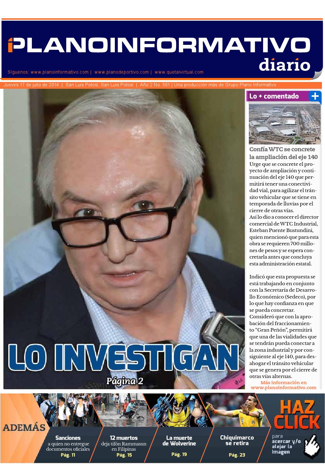 Diario Plano Informativo Año 2, No. 561 by Plano Informativo - Issuu