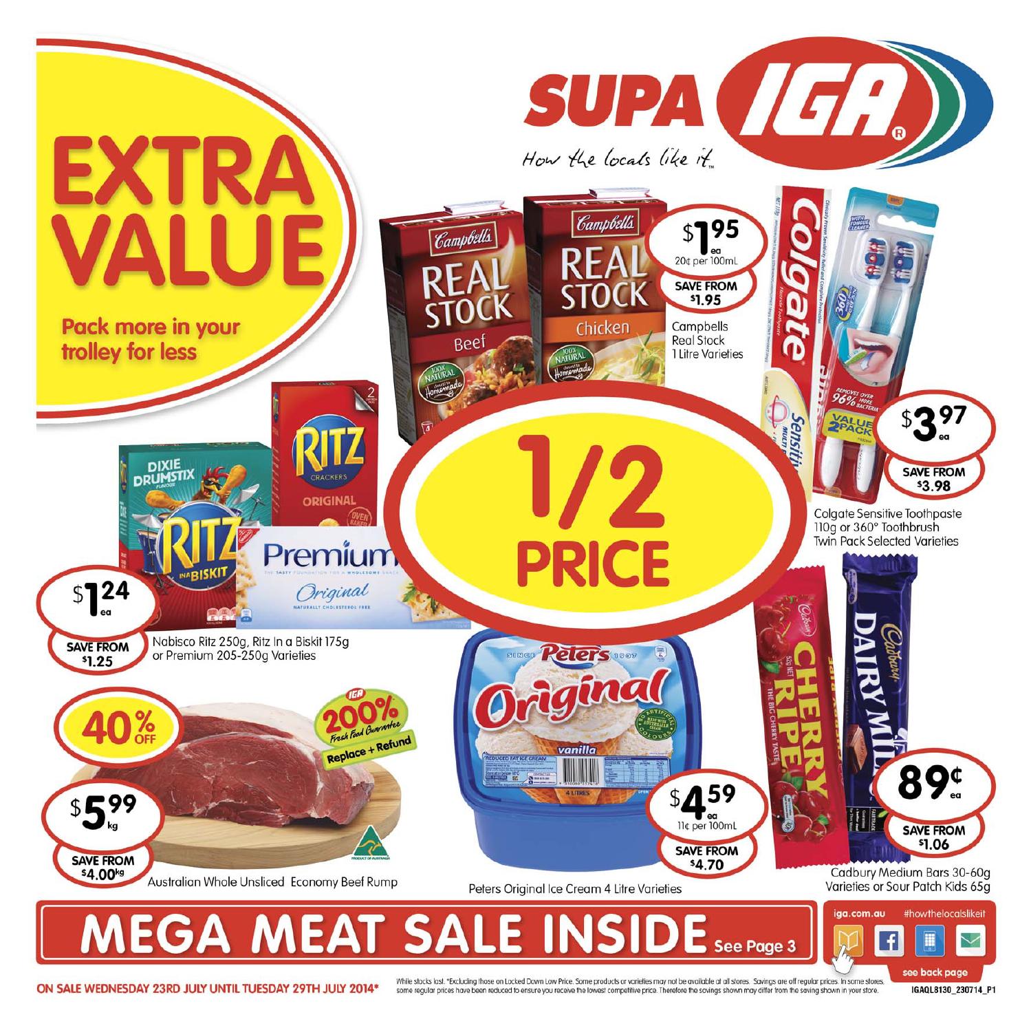 Supa IGA Byron Bay Catalogue 23–29 July, 2014 by Echo Publications - Issuu