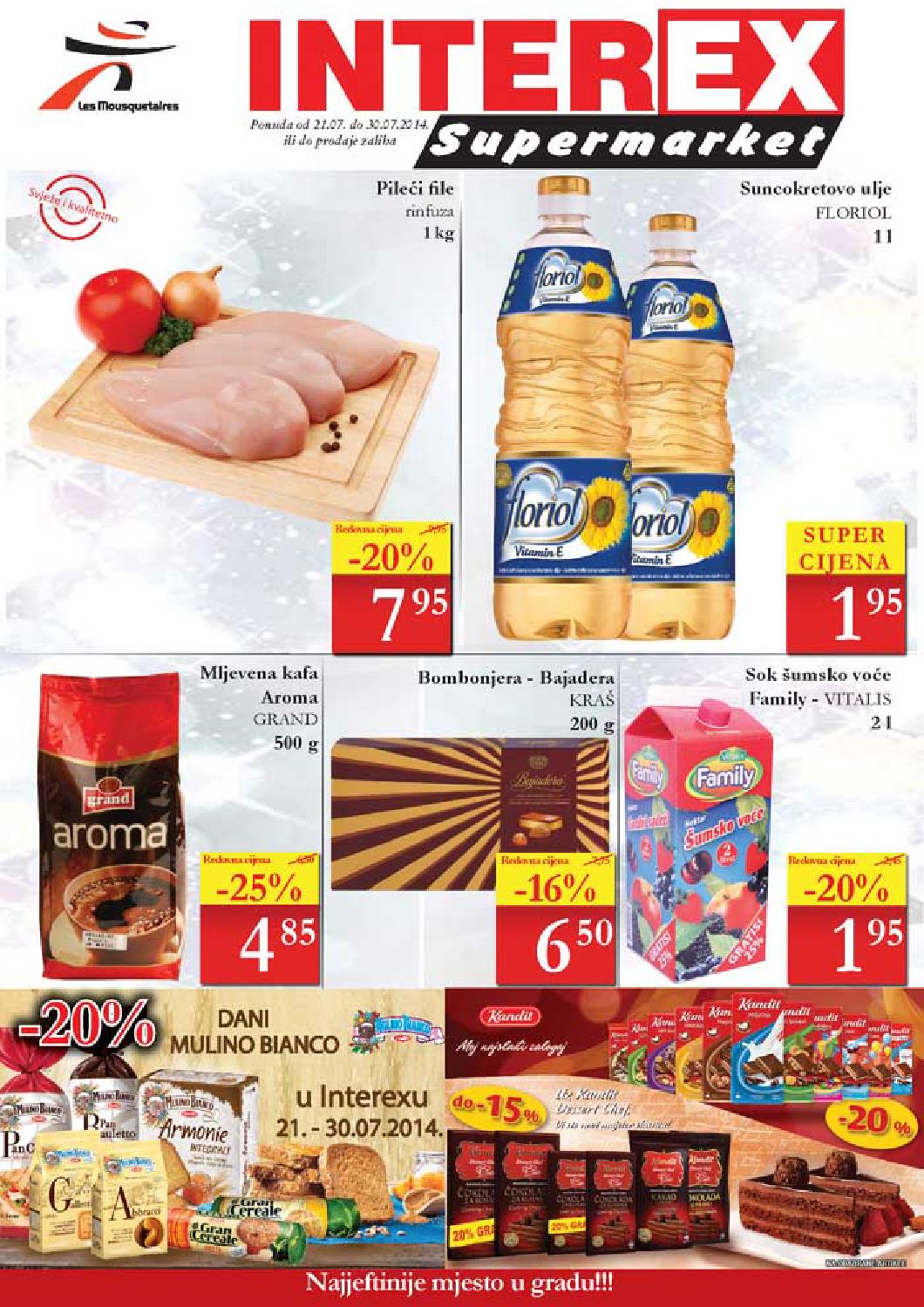 Interex katalog supermarket do 30 07 2014 by Catalog.hr - Issuu