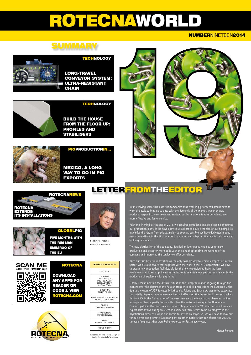 19 RotecnaWorld by Rotecna, s.a. - Issuu