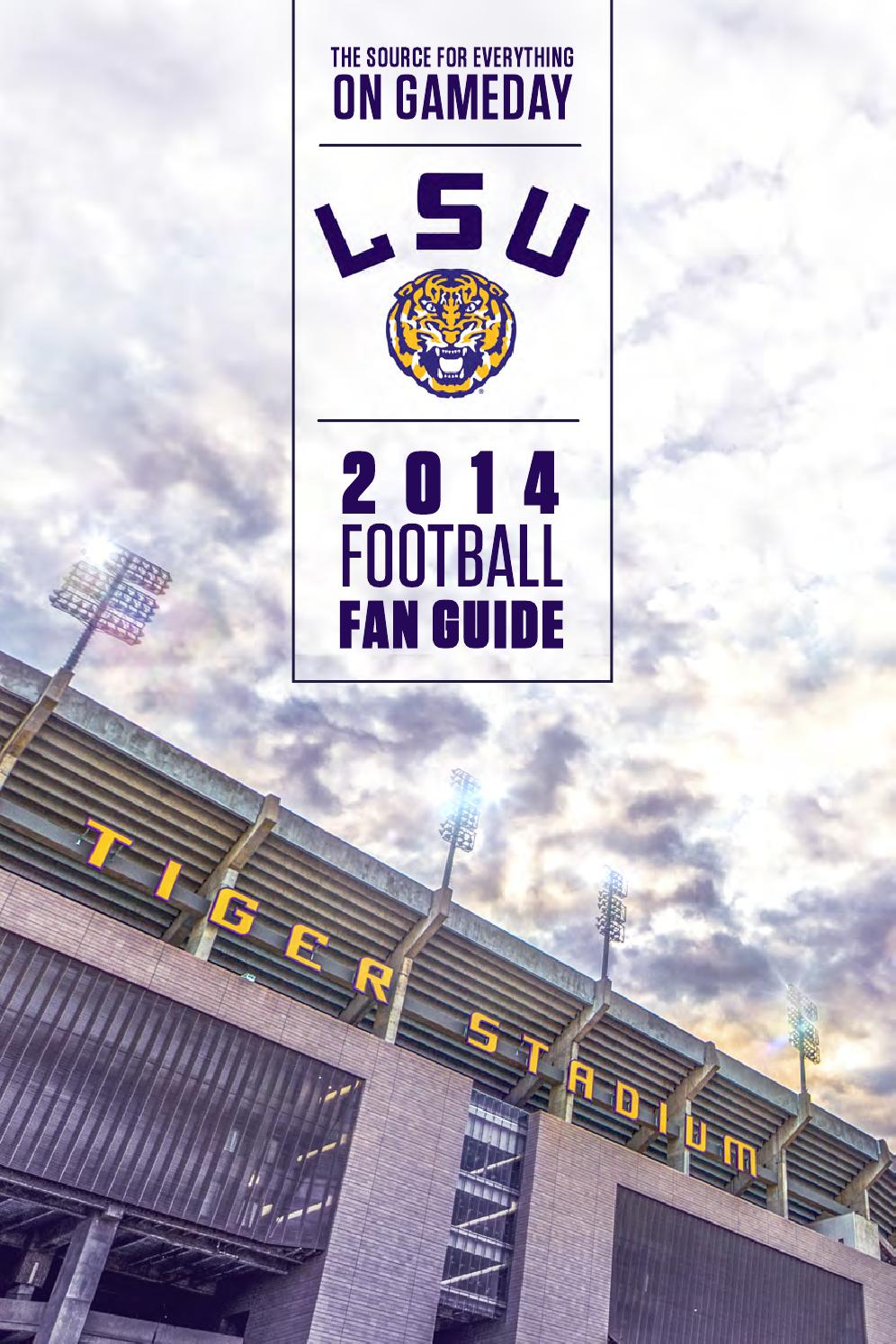 2014 LSU Football Fan Guide by LSU Athletics - Issuu