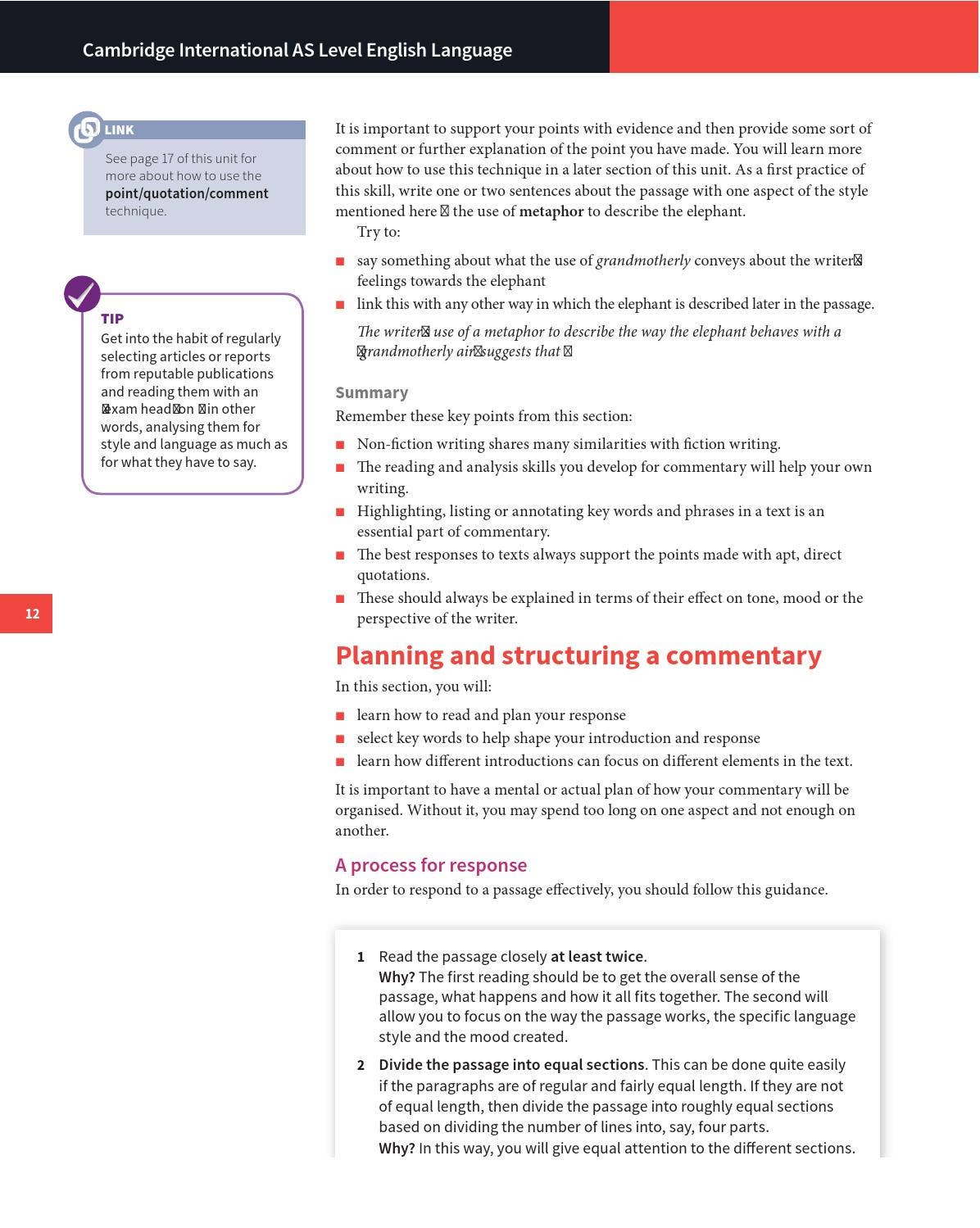 Cambridge International AS and A Level English Language Coursebook by ...