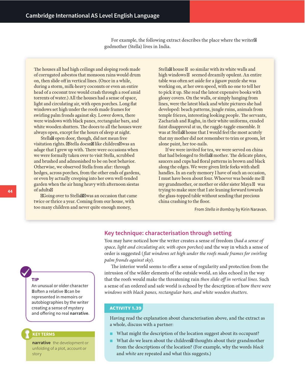 Cambridge International AS and A Level English Language Coursebook by ...