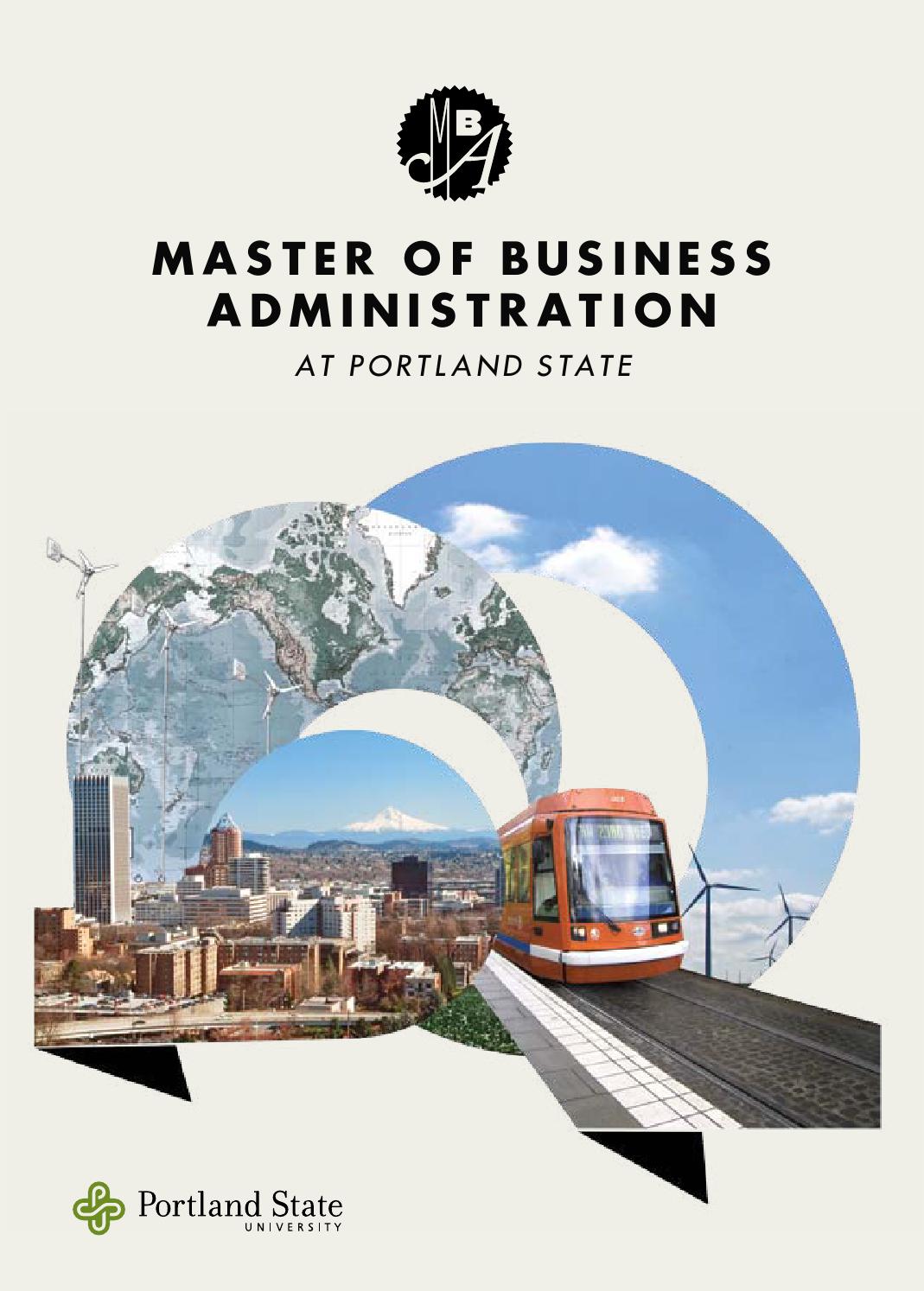 PSU Master of Business Administration Digital Brochure by Portland ...