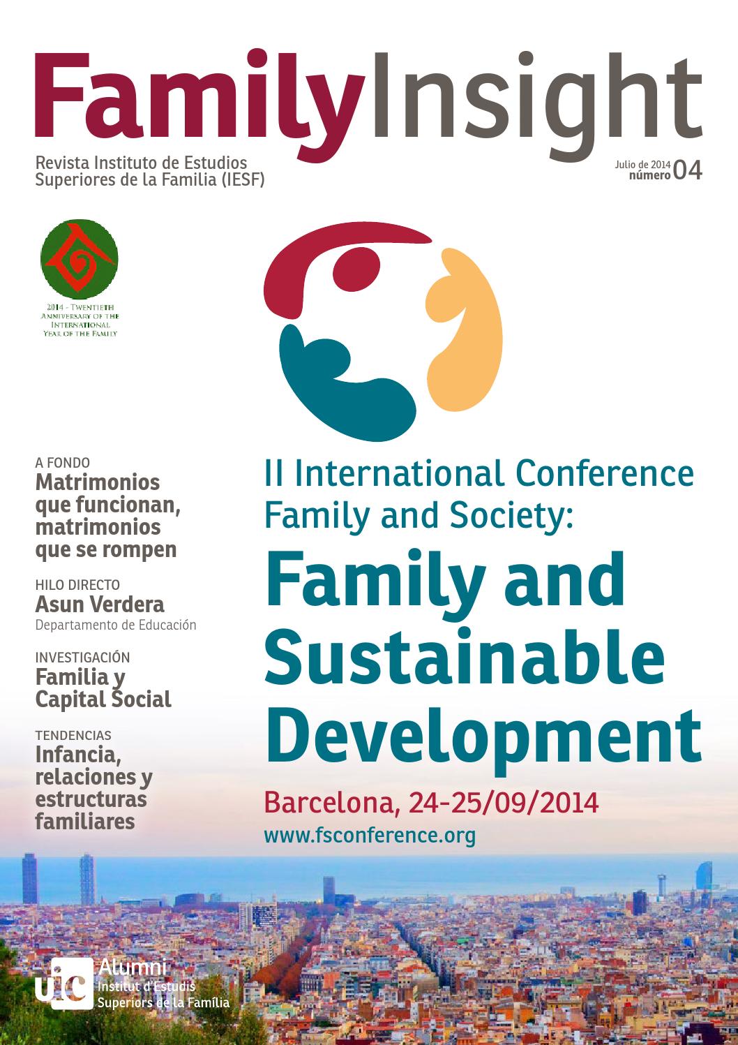 Family insight nº 4 (juliol 2014) by Universitat Internacional de ...