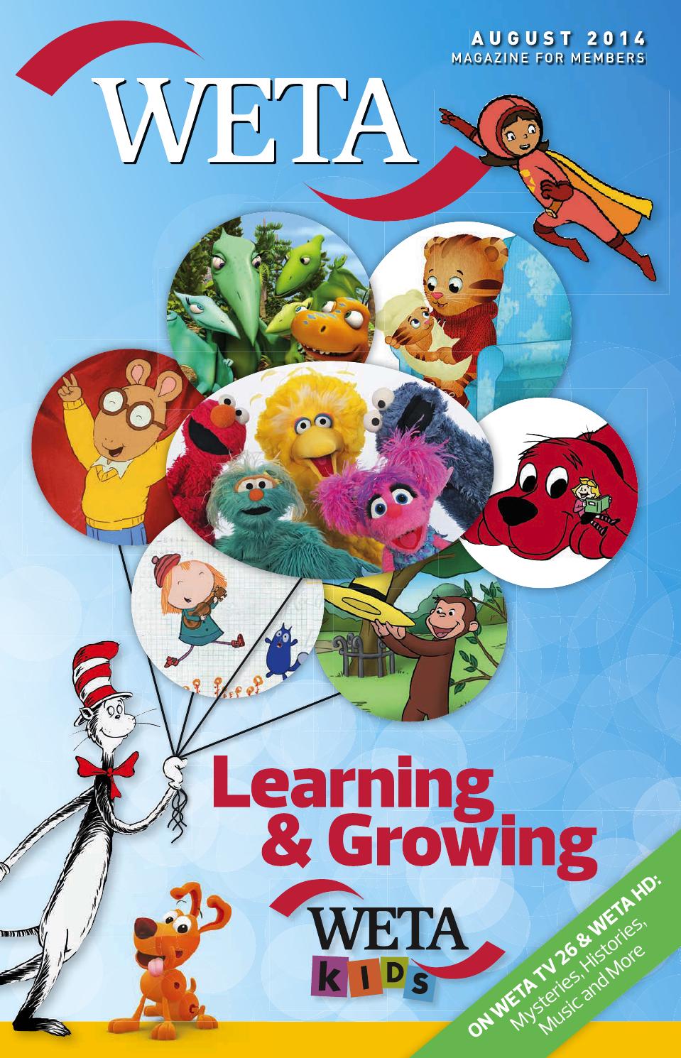 August 2014 - WETA Magazine by WETA - Issuu