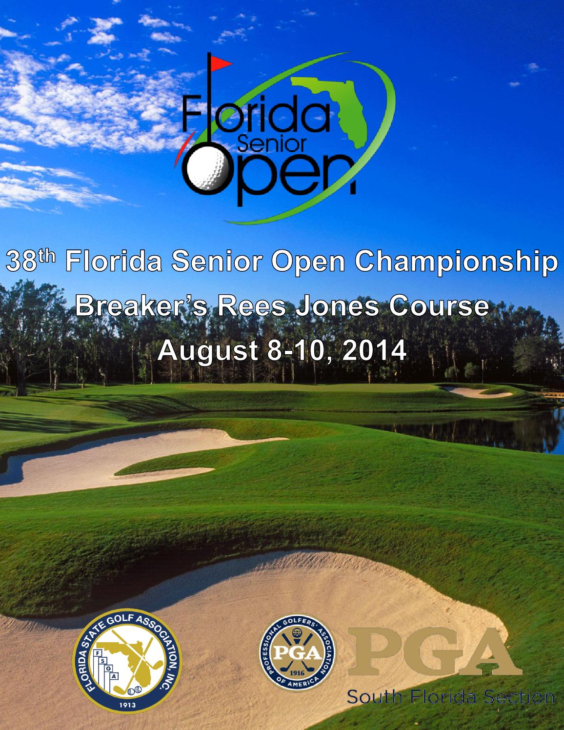 Senior open championship information by Florida State Golf Association ...