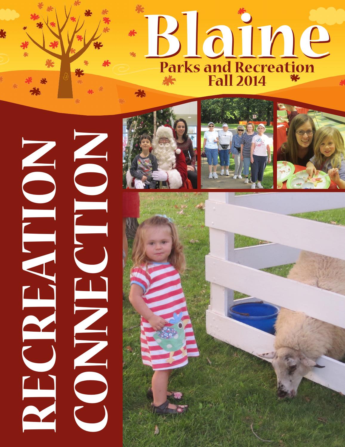 Blaine Recreation Connection - 2014 Fall by City of Blaine - Issuu