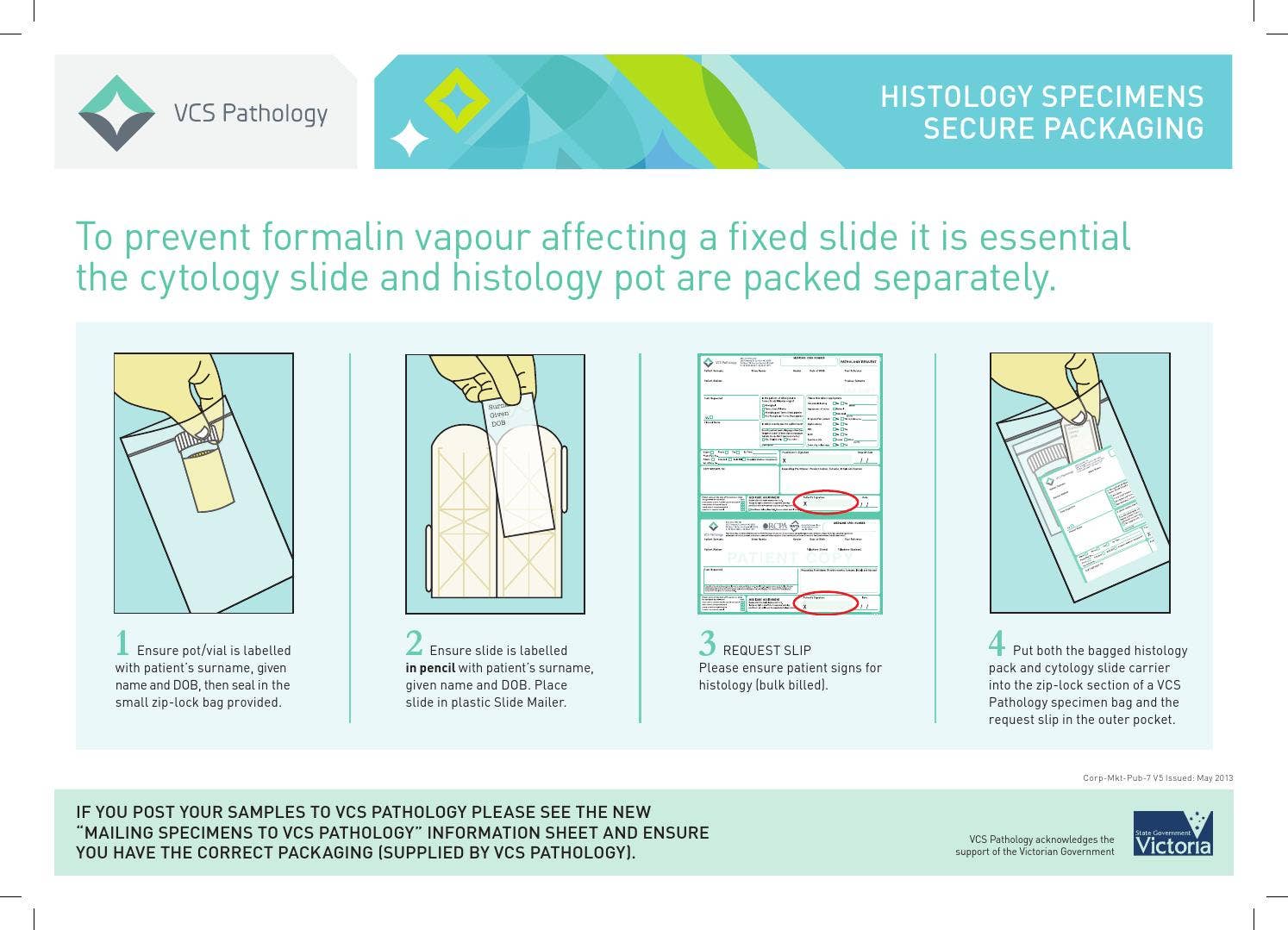 Histology Specimens Secure Packaging by Victorian Cytology Service - Issuu