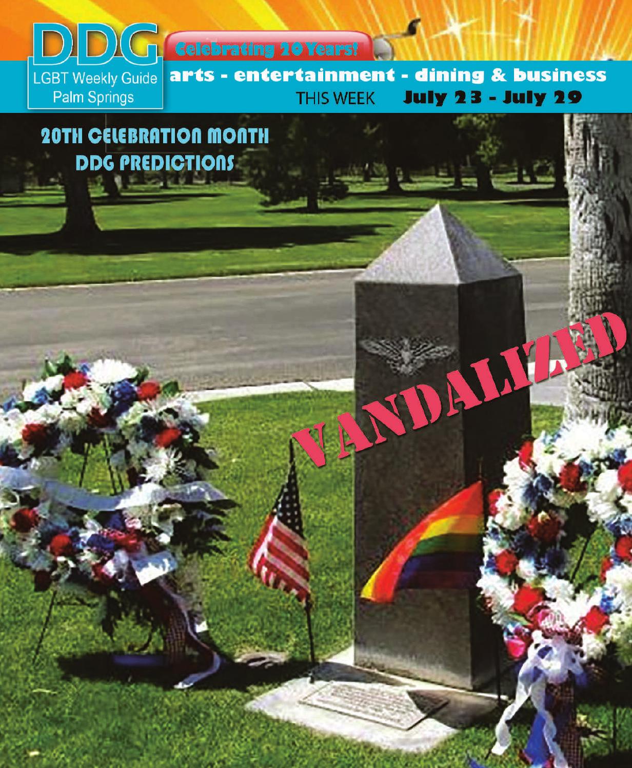 Palm Springs Gay Magazine LGBT Desert Daily Guide Week of July 23 2014 ...