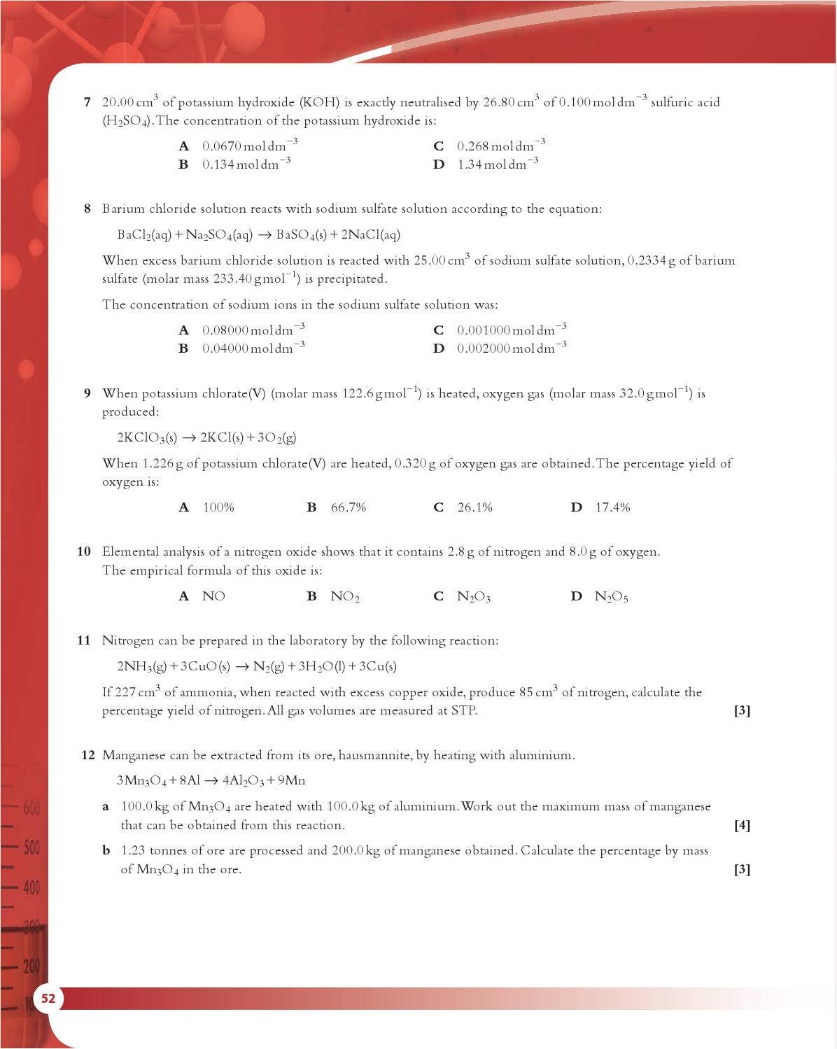 Chemistry for the IB Diploma (second edition) by Cambridge ...