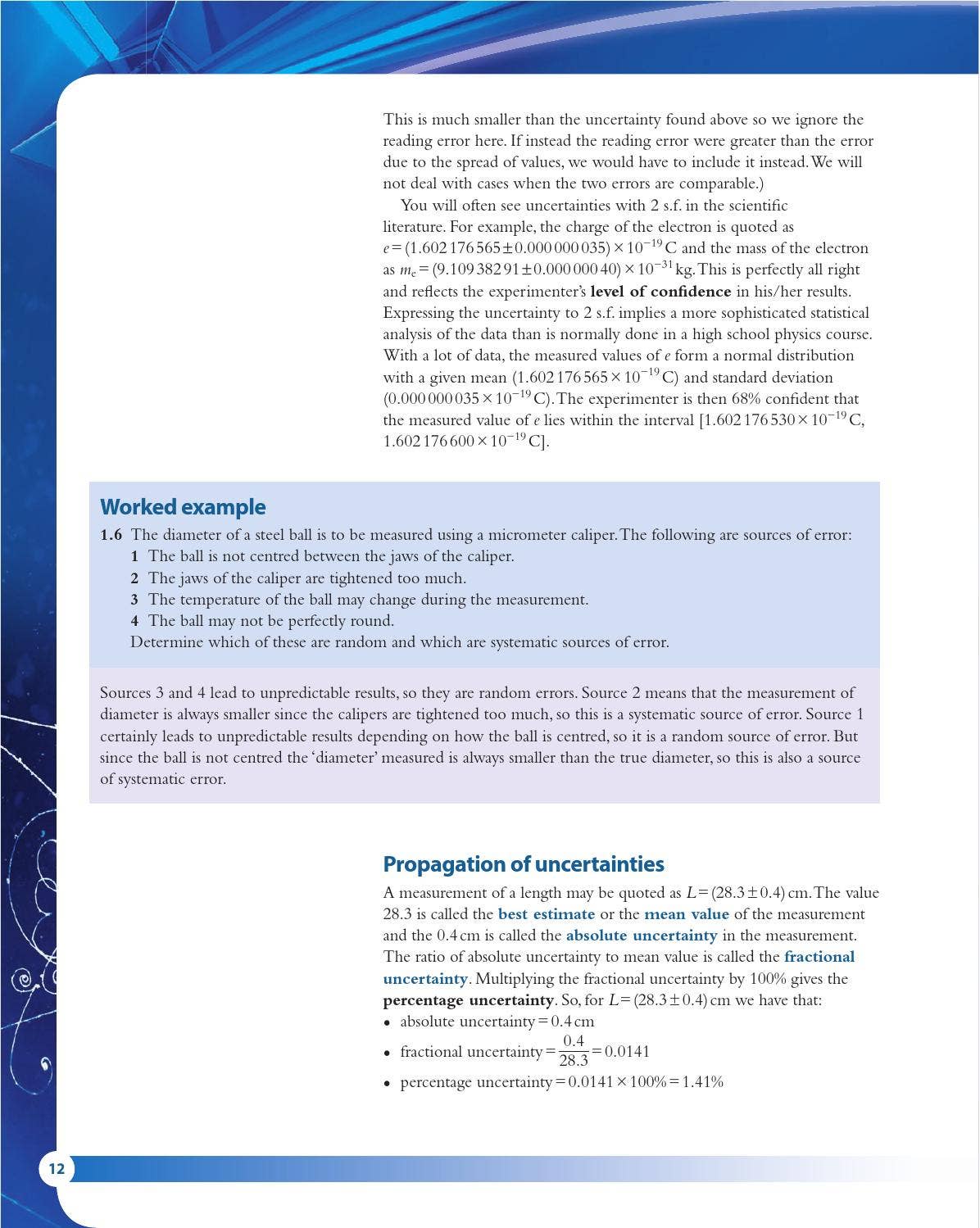 Physics for the IB Diploma (sixth edition), Tsokos, Cambridge ...