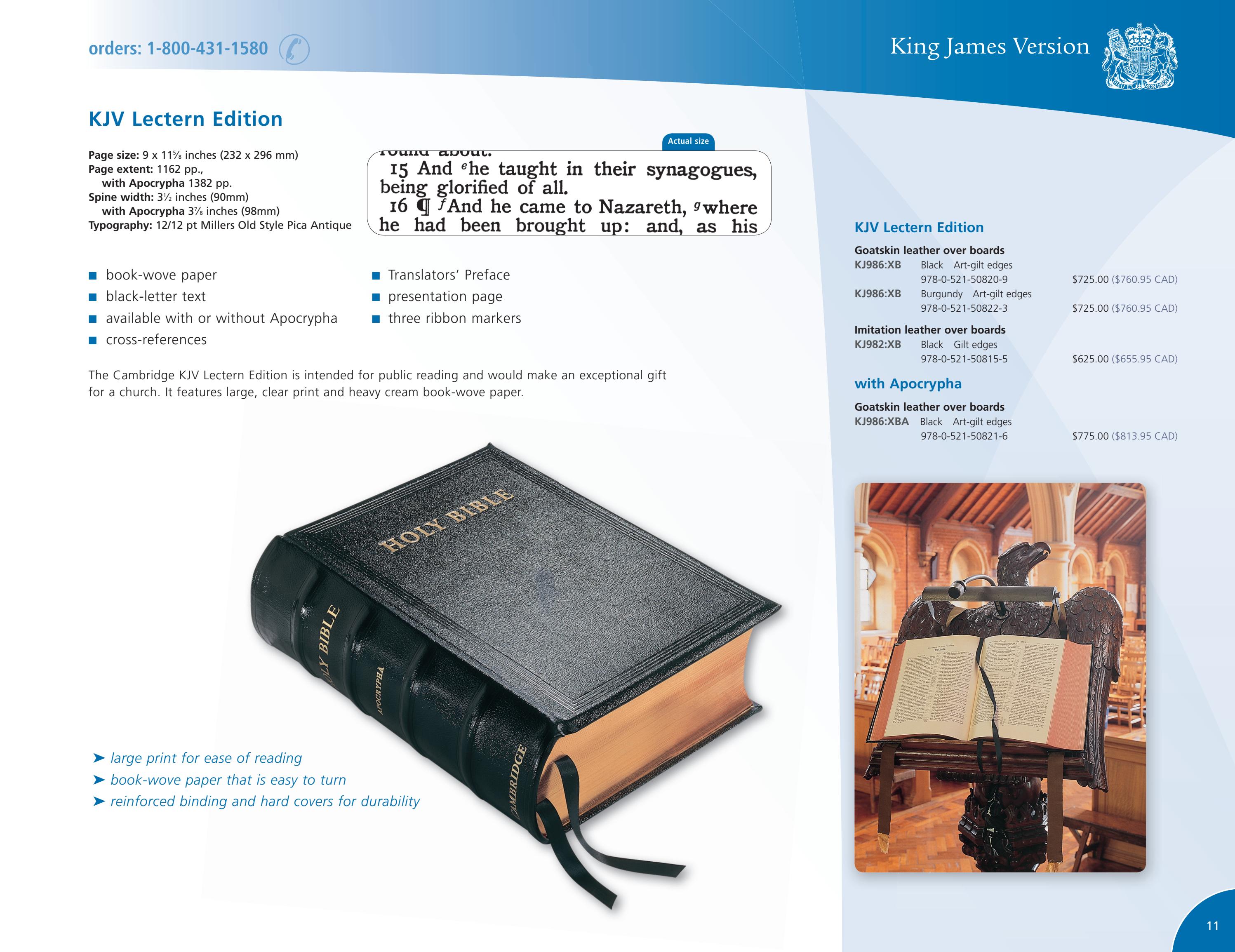 Cambridge Bibles 2014-2015 by Cambridge University Press - Issuu