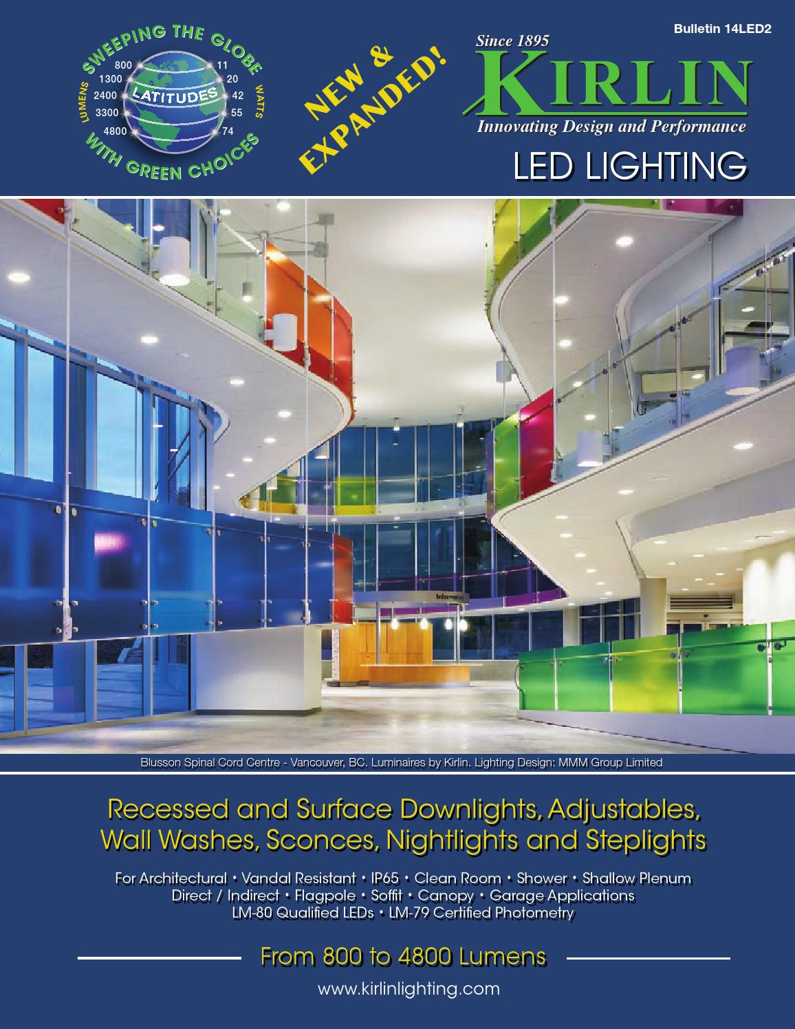 *Kirlin's Latitudes LED Lighting Catalog 14LED2 by The Kirlin Company ...