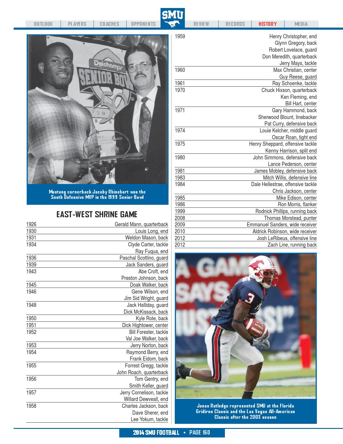 2014 SMU Football Factbook by SMU Athletics - Issuu