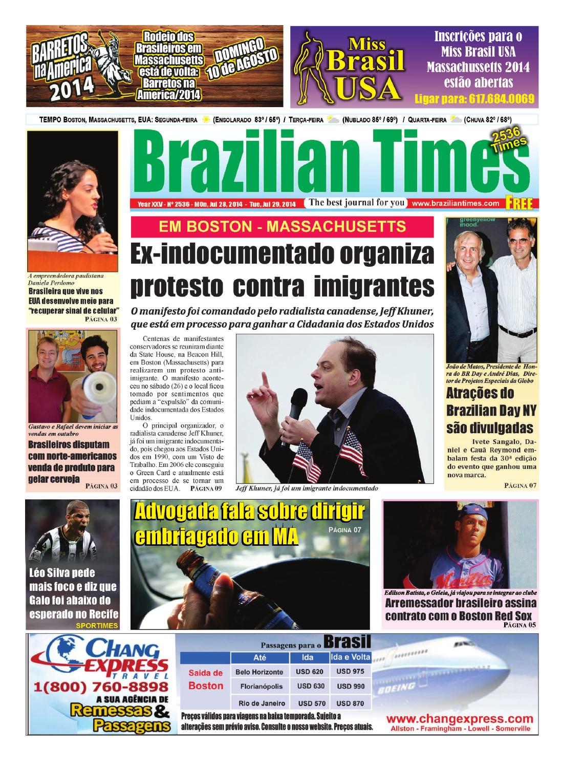 Brazilian Times by The Brazilian Times Newspaper - Issuu