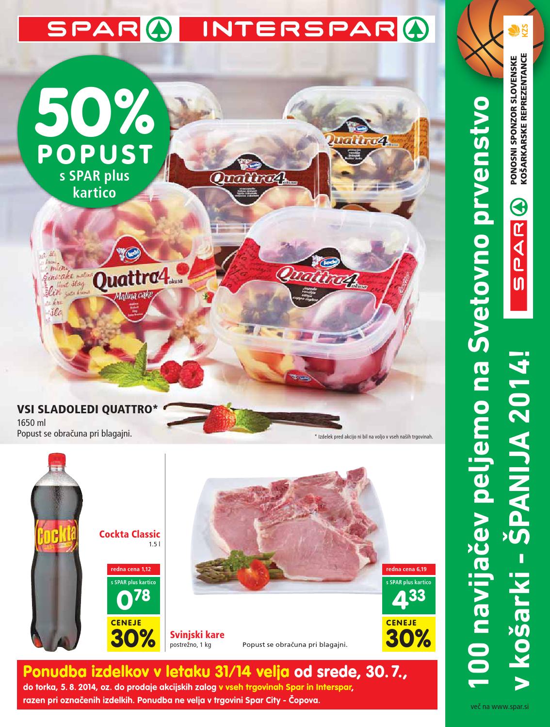 Spar in Interspar katalog by Vsikatalogi.si - Issuu