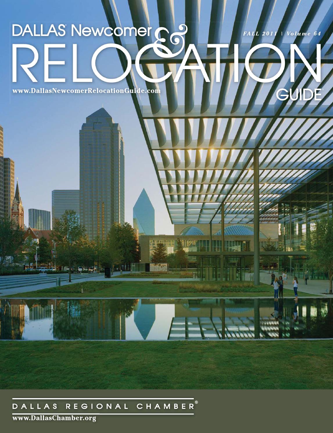 Dallas Newcomer & Relocation Guide - Fall 2011 by DALLAS NEXT - Issuu
