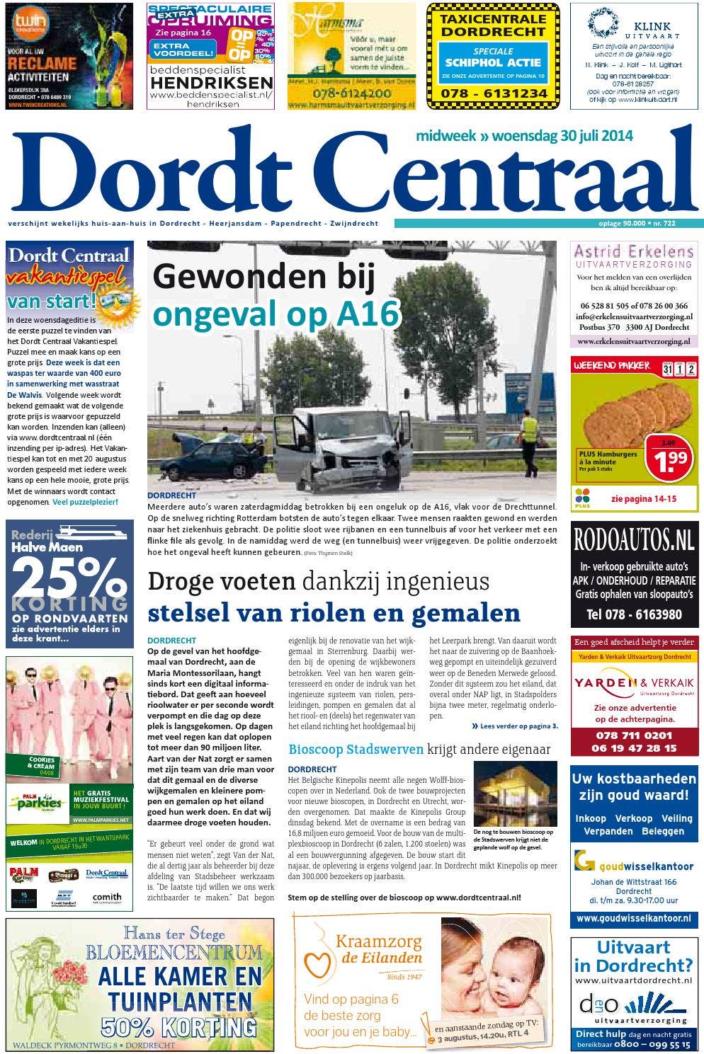 Midweekeditie week 31 2014 by DordtCentraal - Issuu