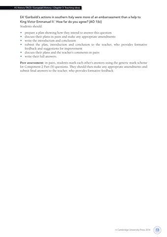 Cambridge International AS Level History Teacher's Resource by ...