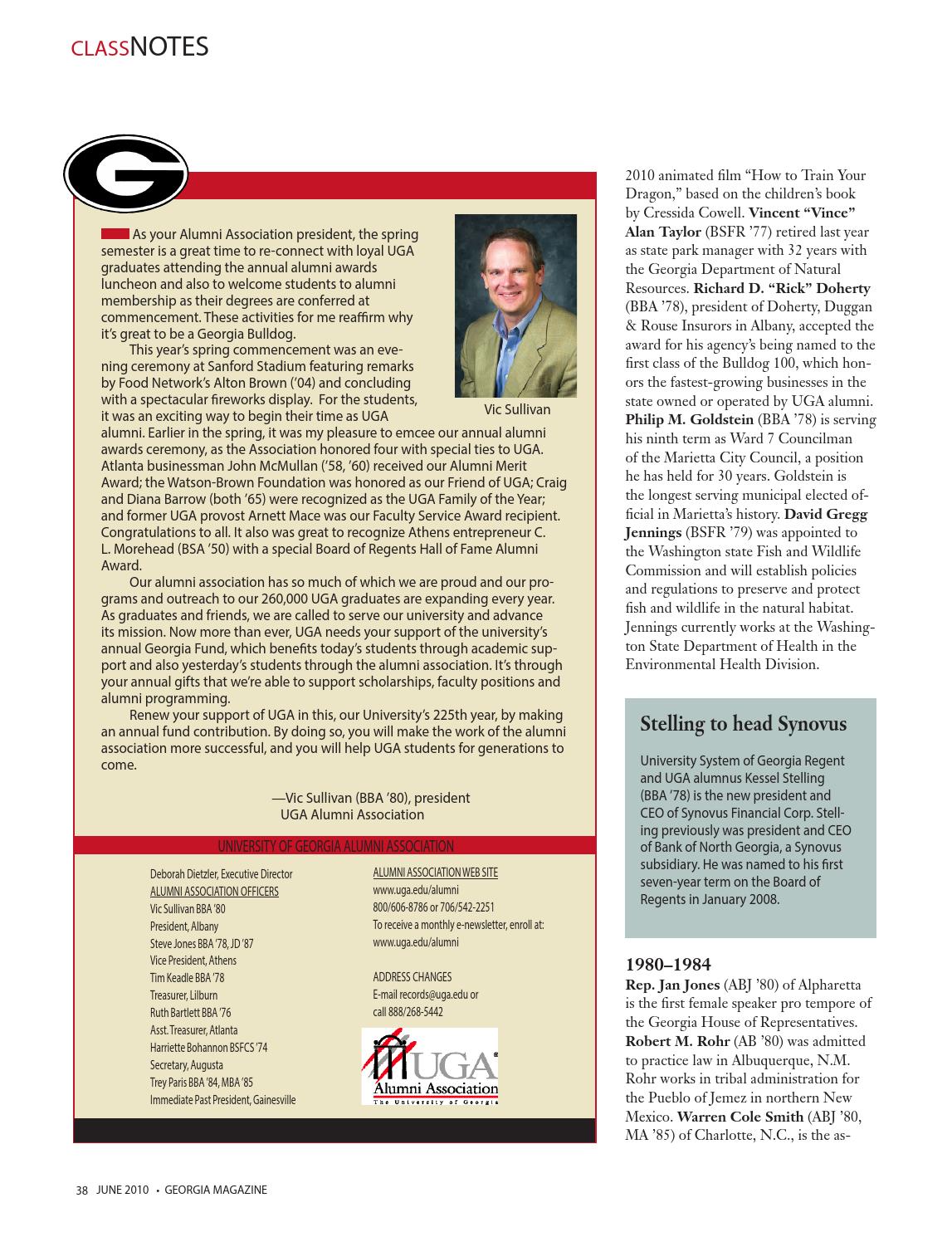 The University of Georgia Magazine June 2010 by University of Georgia ...