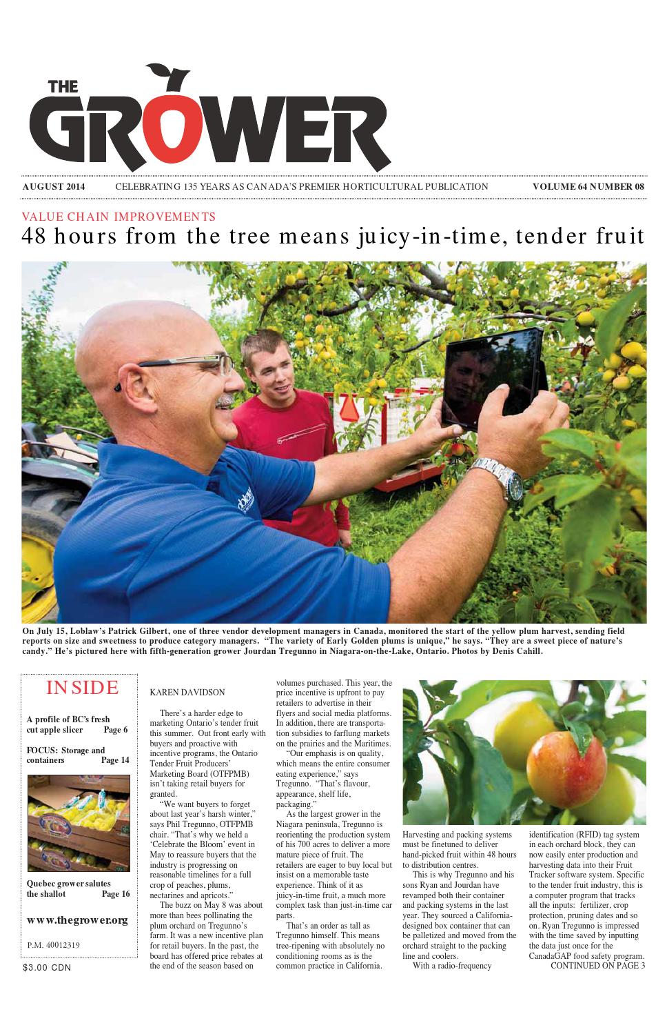 The Grower August 2014 by The Grower - Issuu