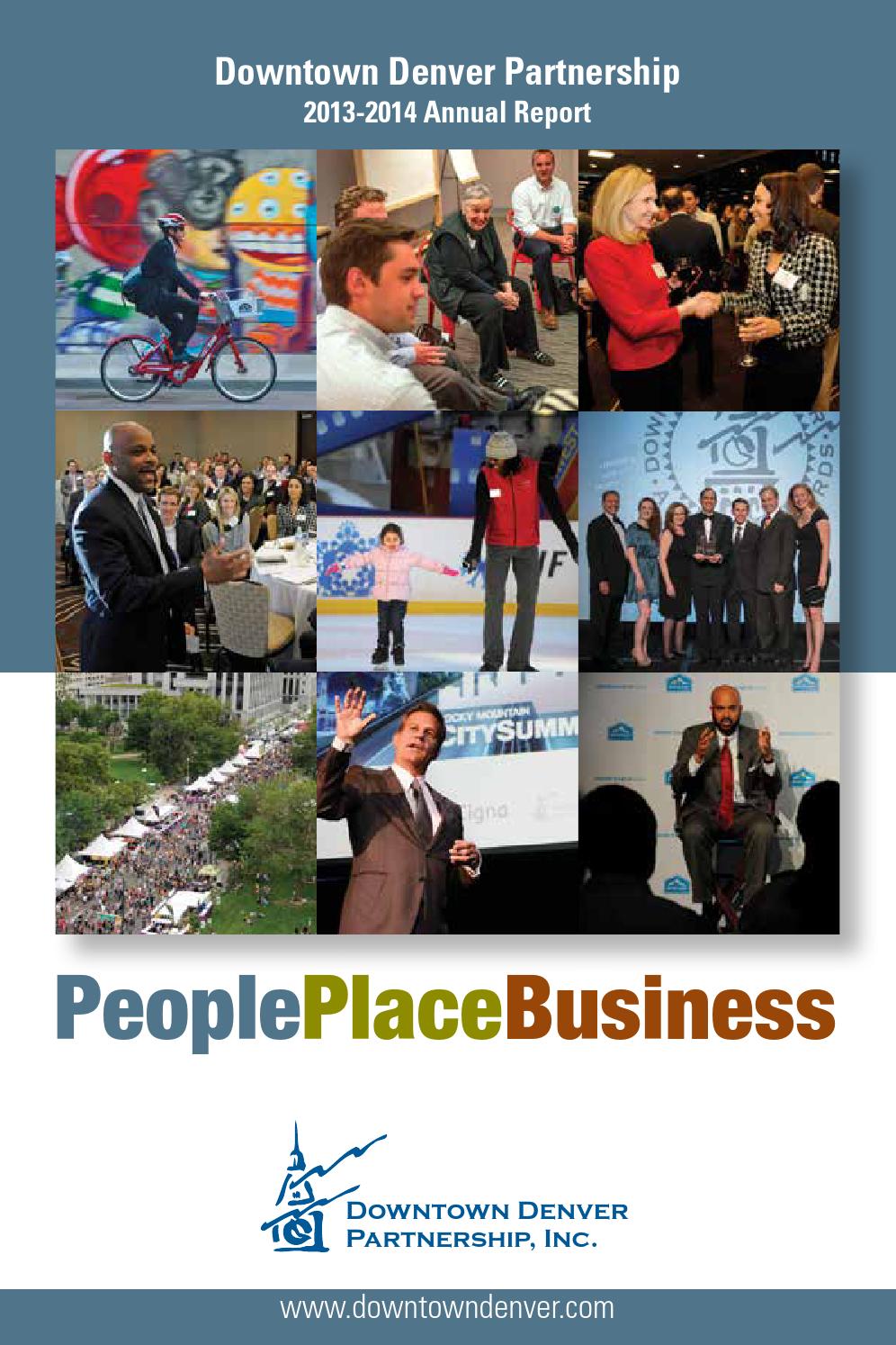 Downtown Denver Partnership Annual Report 2013 - 2014 by DowntownDenver ...