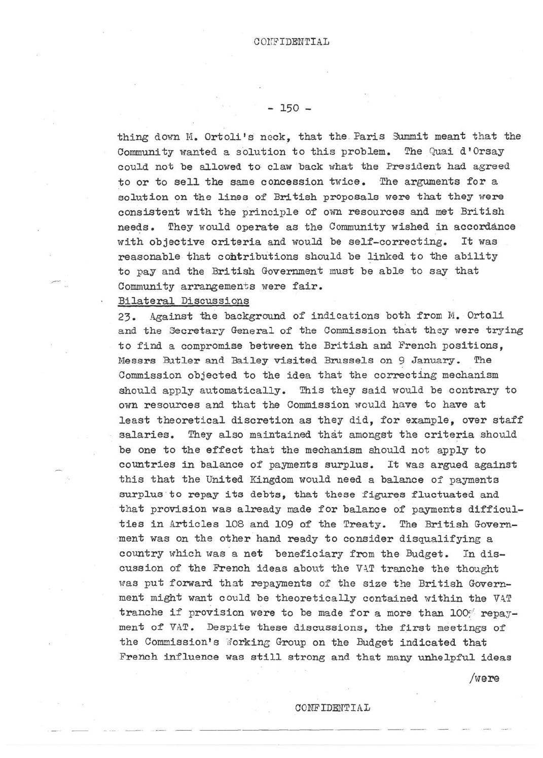 The Common Market Renegotiation and Referendum, 1974-75 by FCDO ...