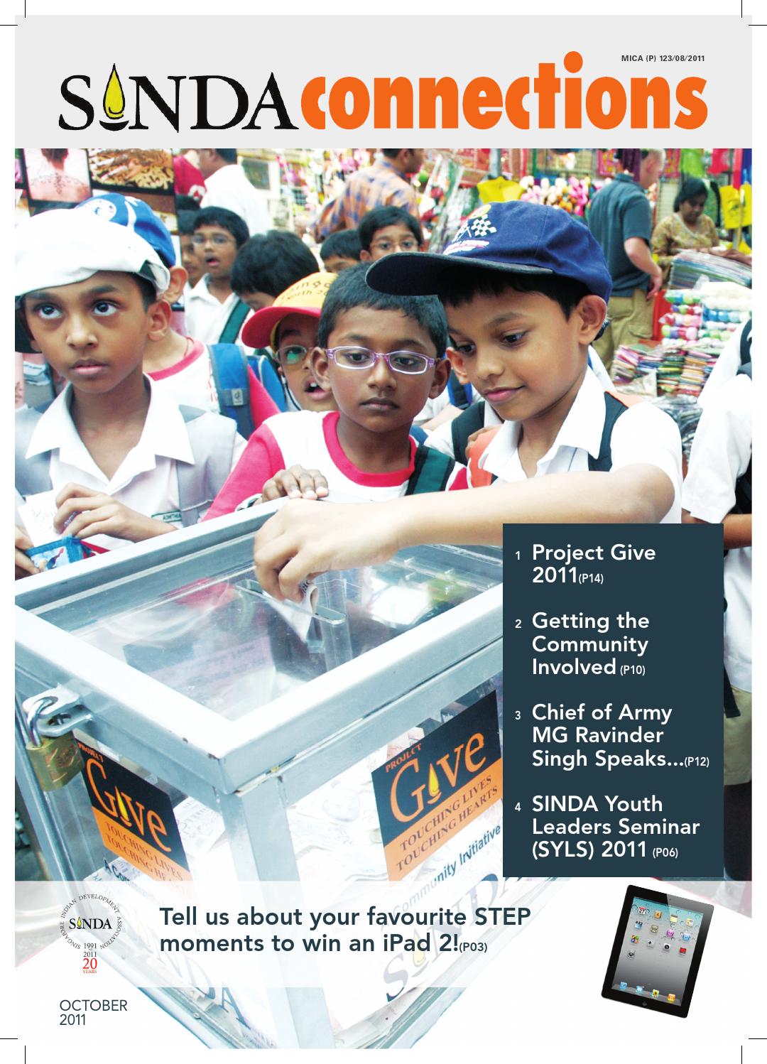 SINDA Connections - Oct 2011 by SINDA - Issuu