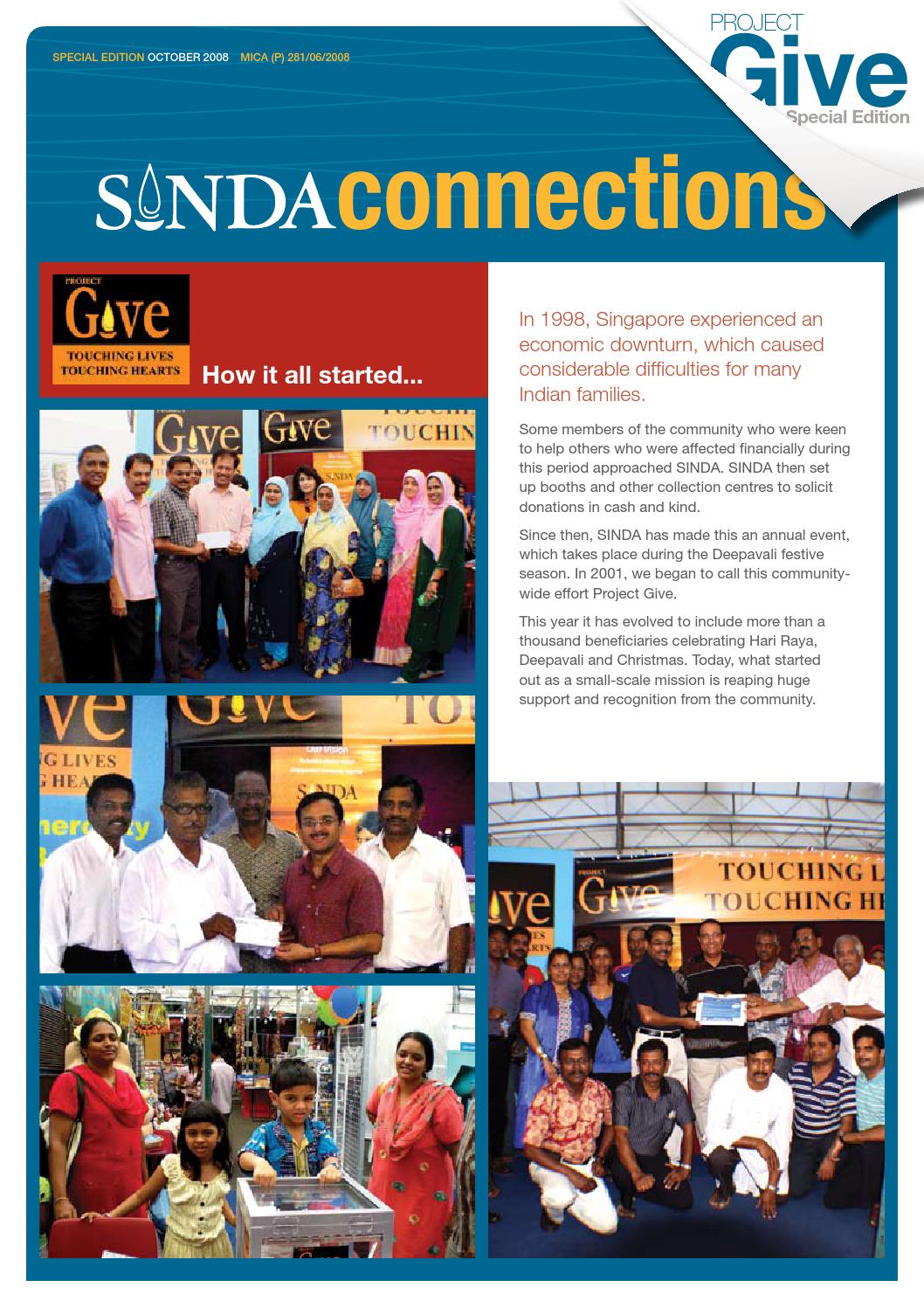 SINDA Connections - Oct 2008 by SINDA - Issuu