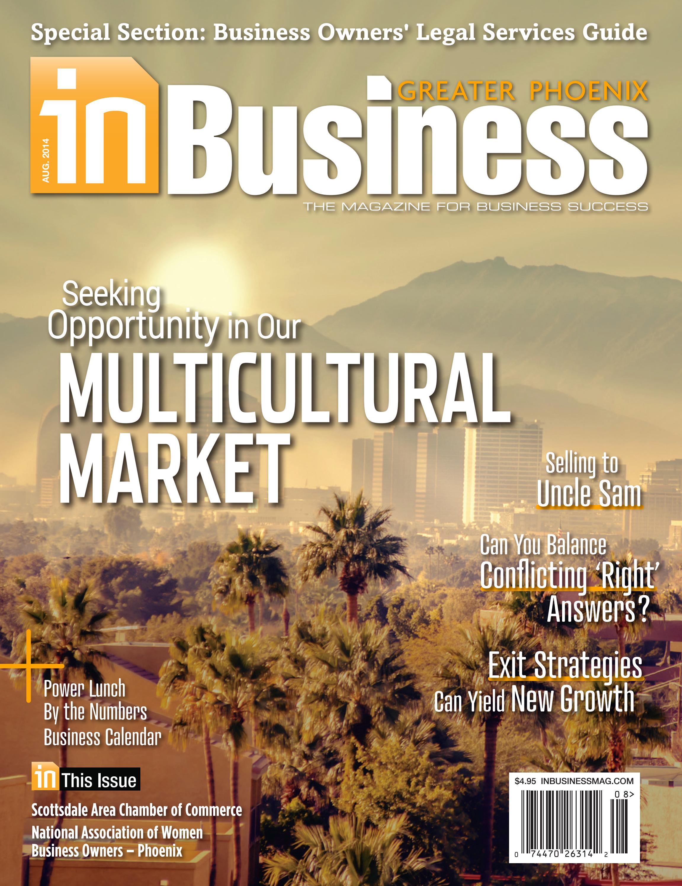 August 2014 issue of In Business Magazine by InMedia - Issuu