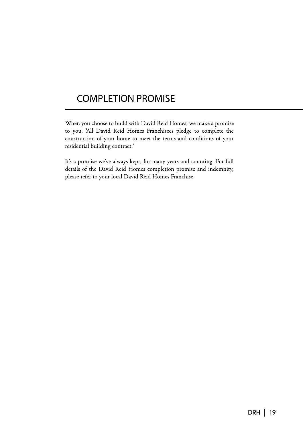 David Reid Homes Brochure Latest 31-07-2014 by David Reid Homes - Issuu