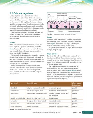 Cambridge IGCSE Biology Coursebook (third edition) by Cambridge ...