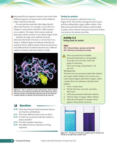 Cambridge IGCSE Biology Coursebook (third edition) by Cambridge ...