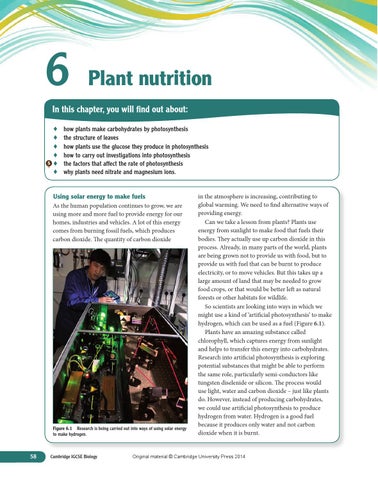 Cambridge IGCSE Biology Coursebook (third edition) by Cambridge ...