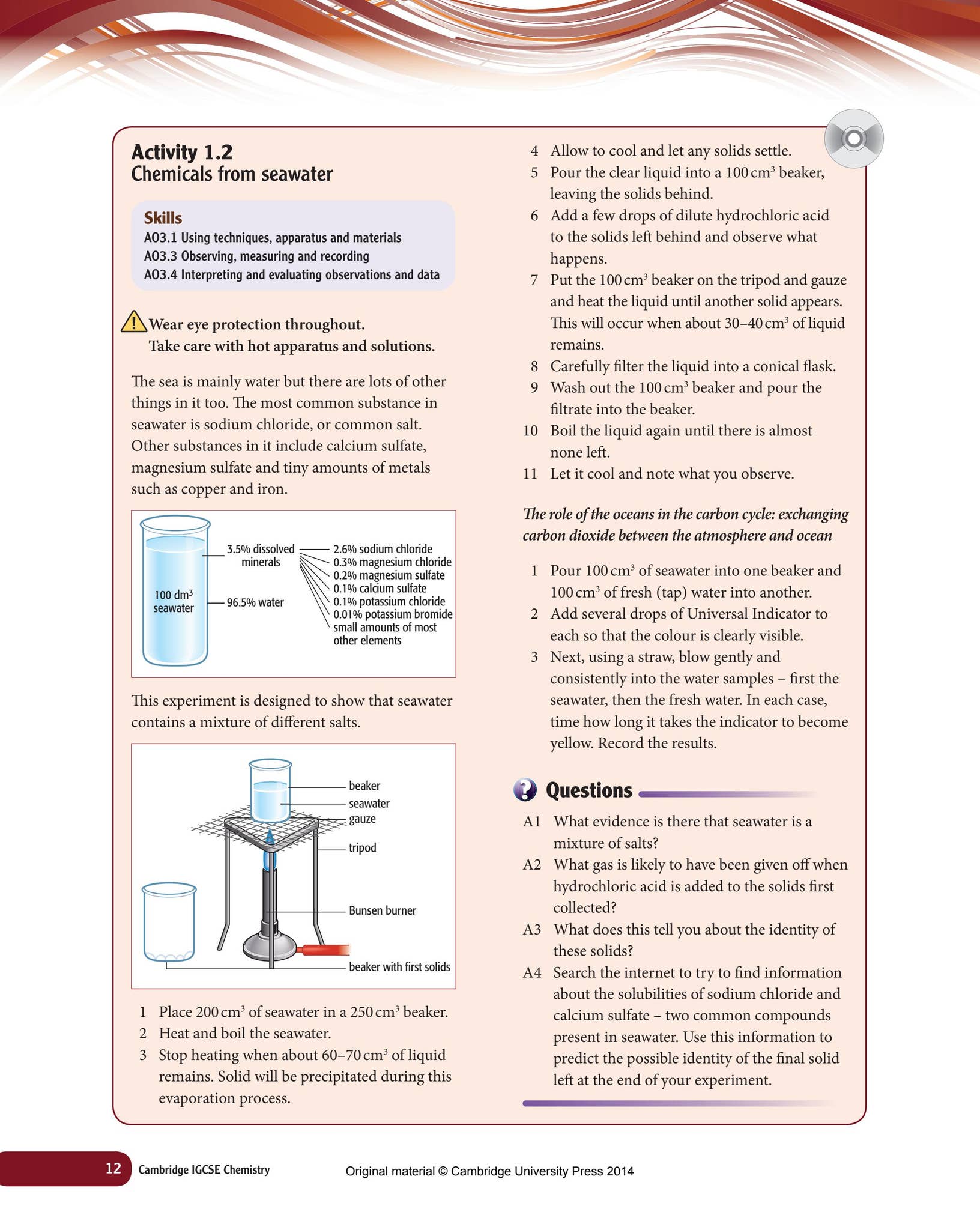 Cambridge IGCSE Chemistry Coursebook (fourth edition) by Cambridge ...