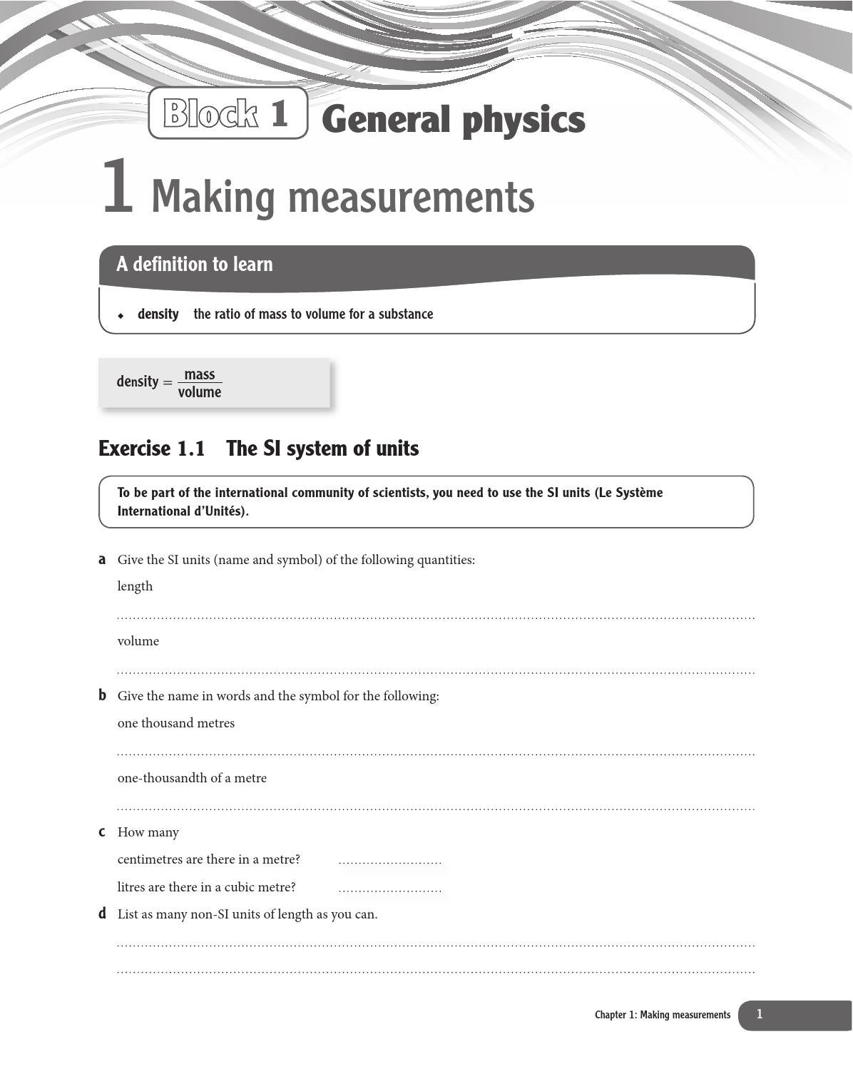 Cambridge IGCSE Physics Workbook second Edition By Cambridge