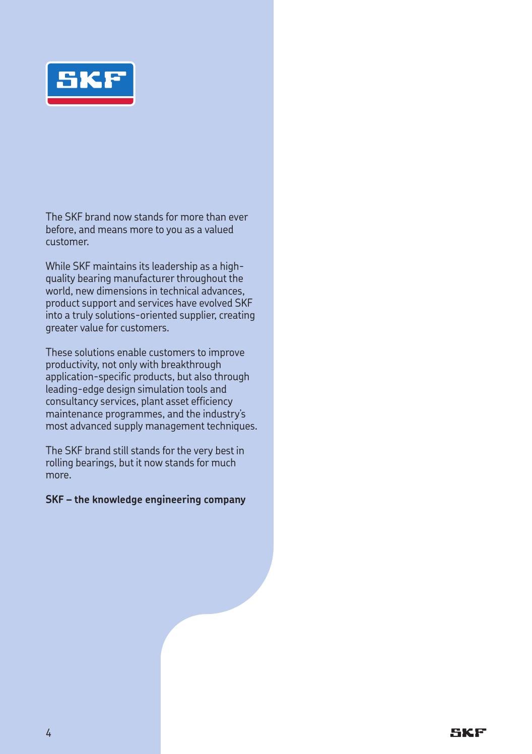 Skf spherical plain bearings bearings and rod ends en by ERIKS ...