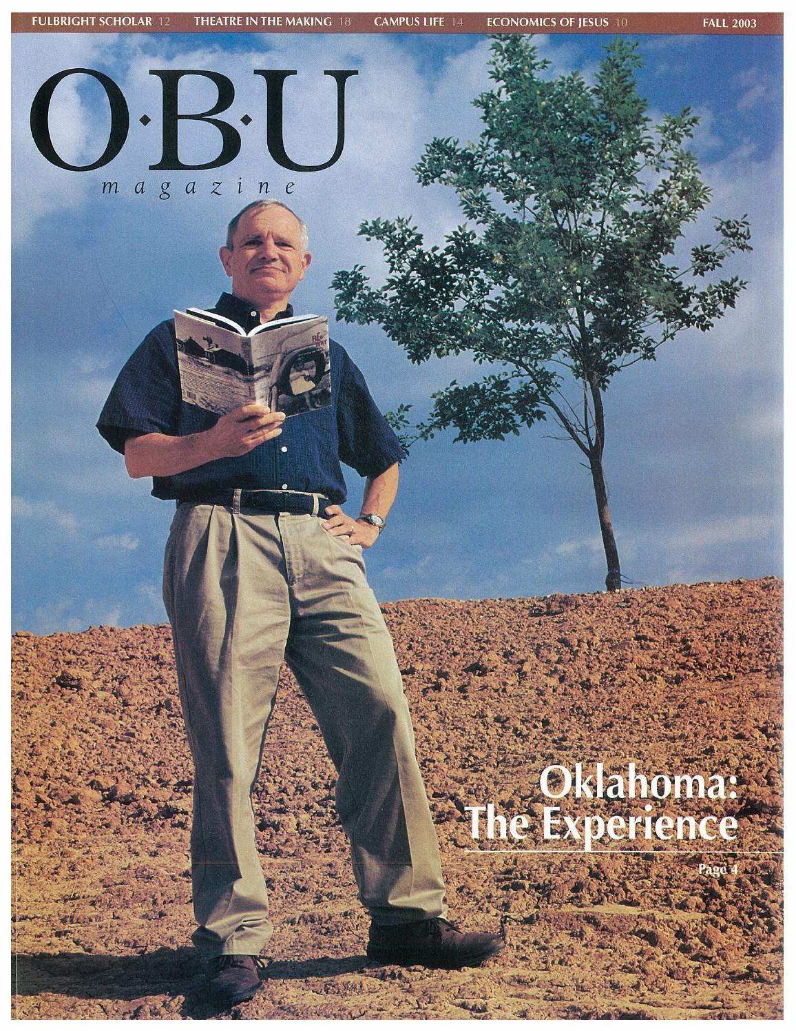 OBU Magazine—Fall 2003 by Oklahoma Baptist University - Issuu