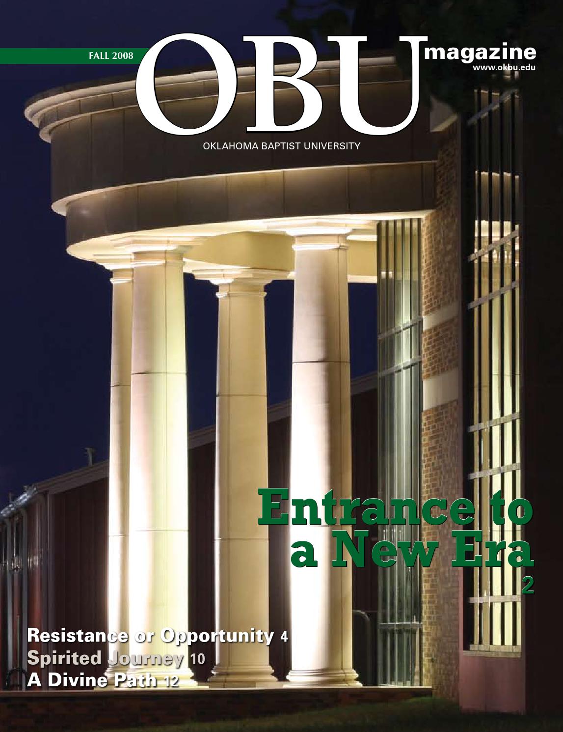 OBU Magazine—Fall 2008 by Oklahoma Baptist University - Issuu