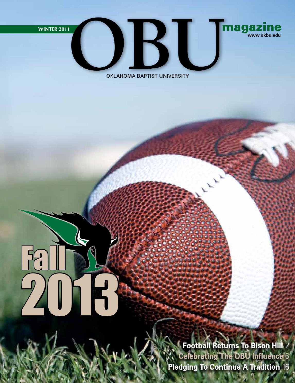 OBU Magazine—Winter 2011 by Oklahoma Baptist University - Issuu