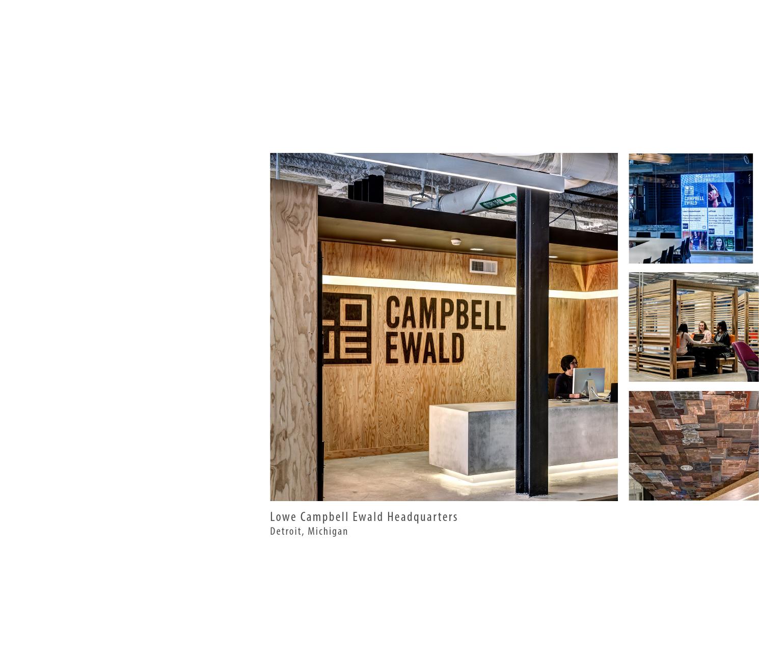 Campbell Ewald by Neumann/Smith Architecture - Issuu