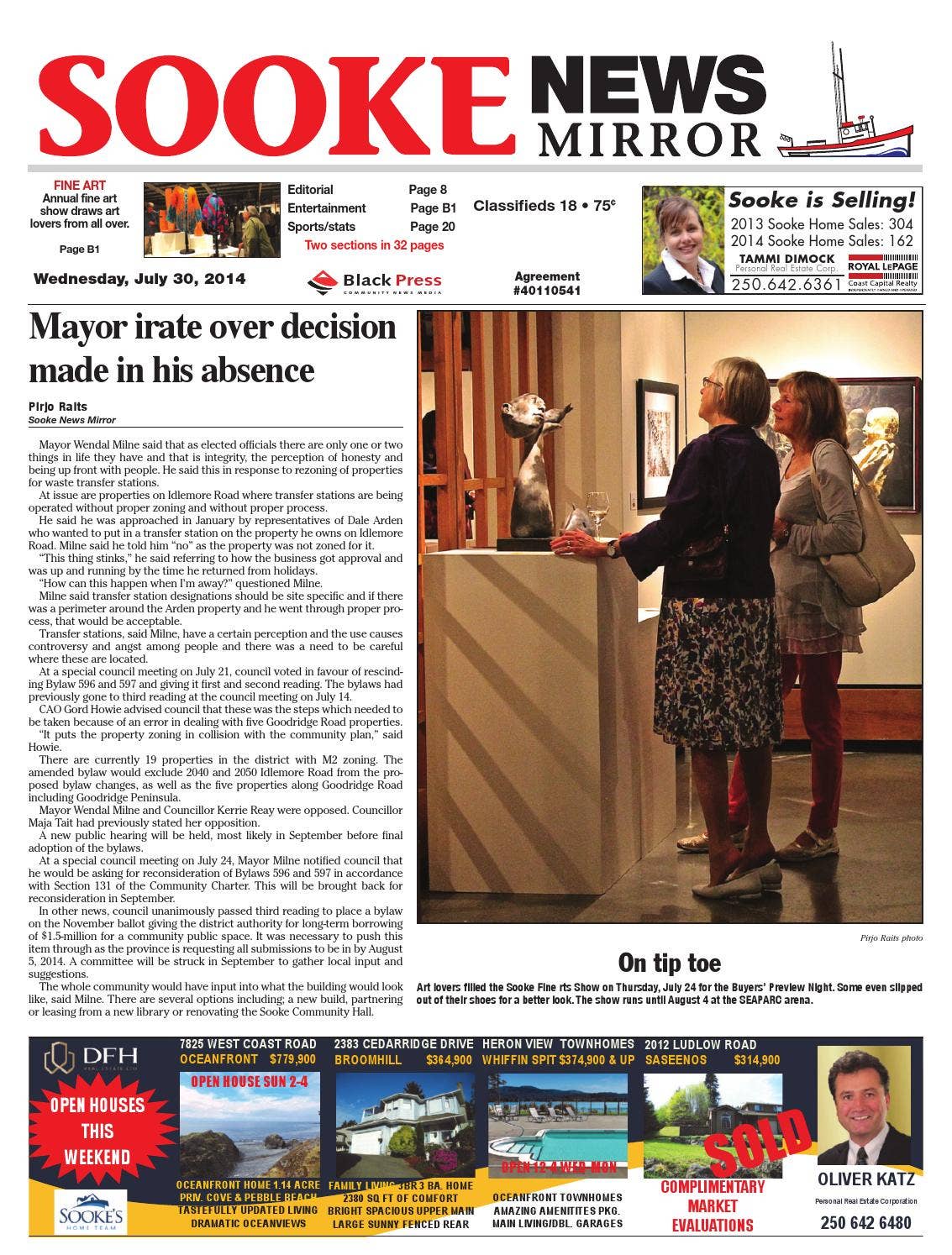 Sooke News Mirror, July 30, 2014 by Black Press Media Group - Issuu