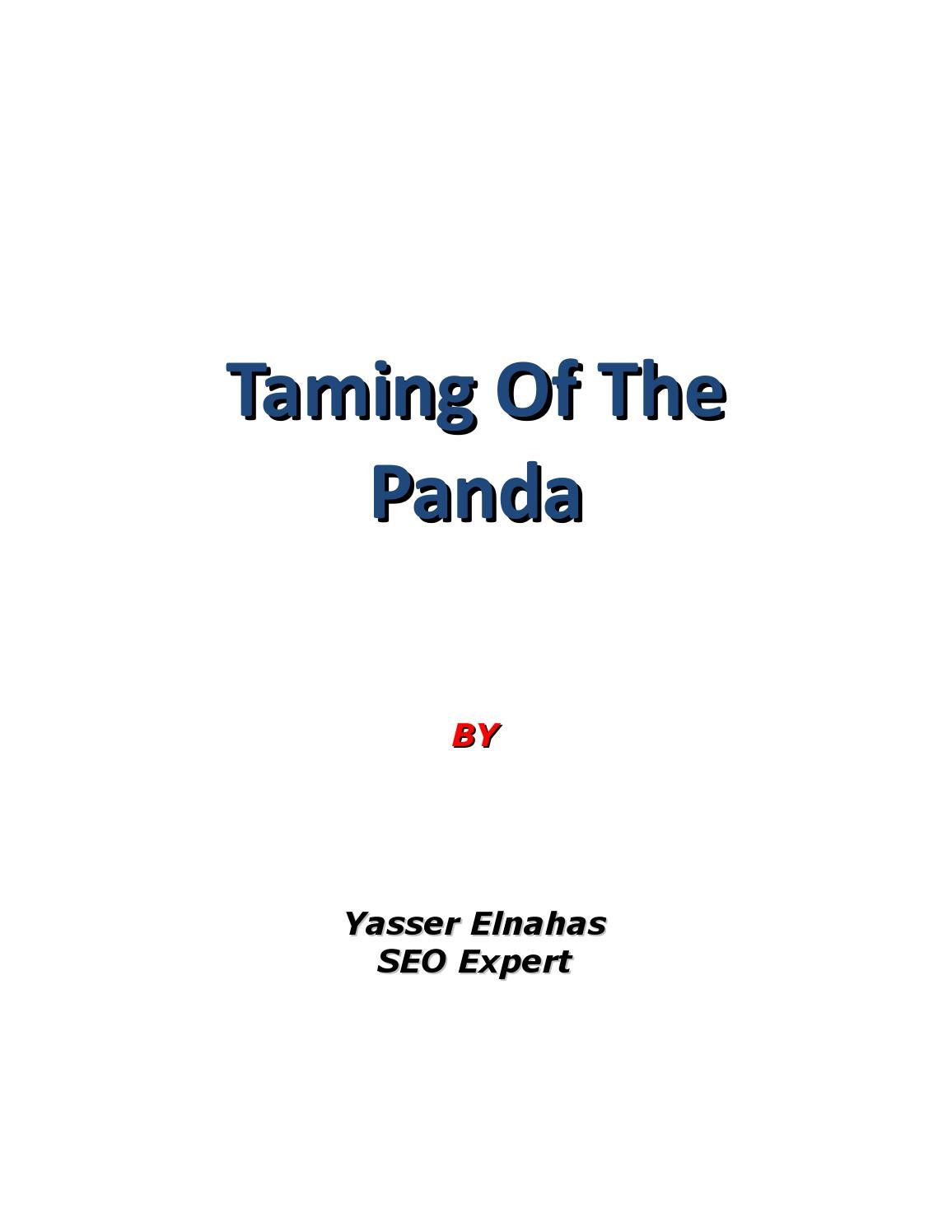 Taming Of The Panda By Huy Vũ Art Issuu 