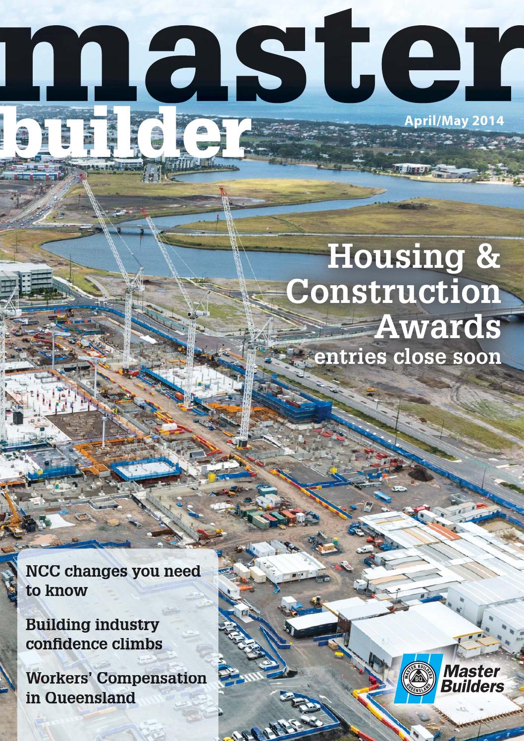 2014 Master Builders Queensland Magazine Apr-May by arkmedia4217 - Issuu