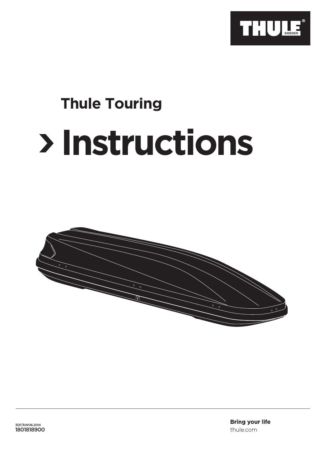 THULE TOURING - Instructions by Charlie Agency - Issuu