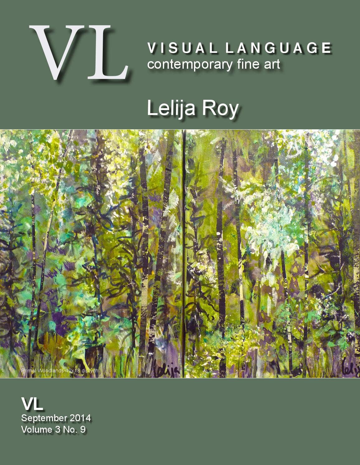 Lelija Roy Aspen Art Visual Language Magazine Sept 2014 by Visual ...