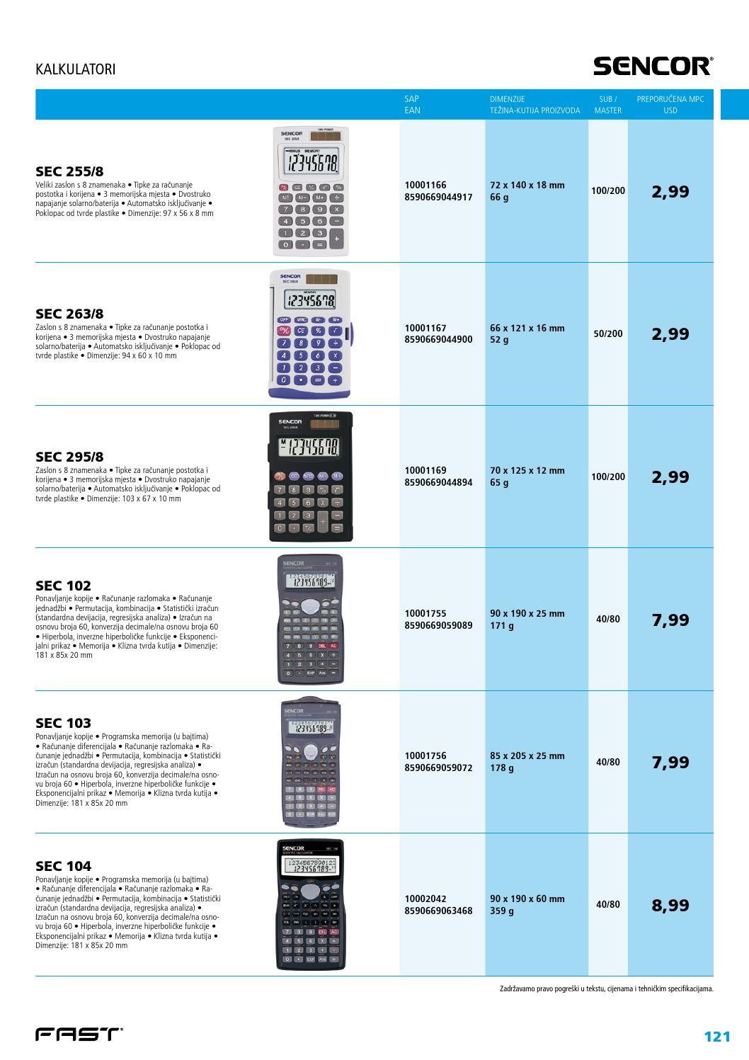 Fast - Katalog Jesen 2014 - Adria by FAST CR, a.s. - Issuu